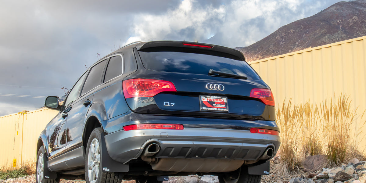 Audi Q7 SUV 2010-2015 Rally Mud Flaps — RokBlokz