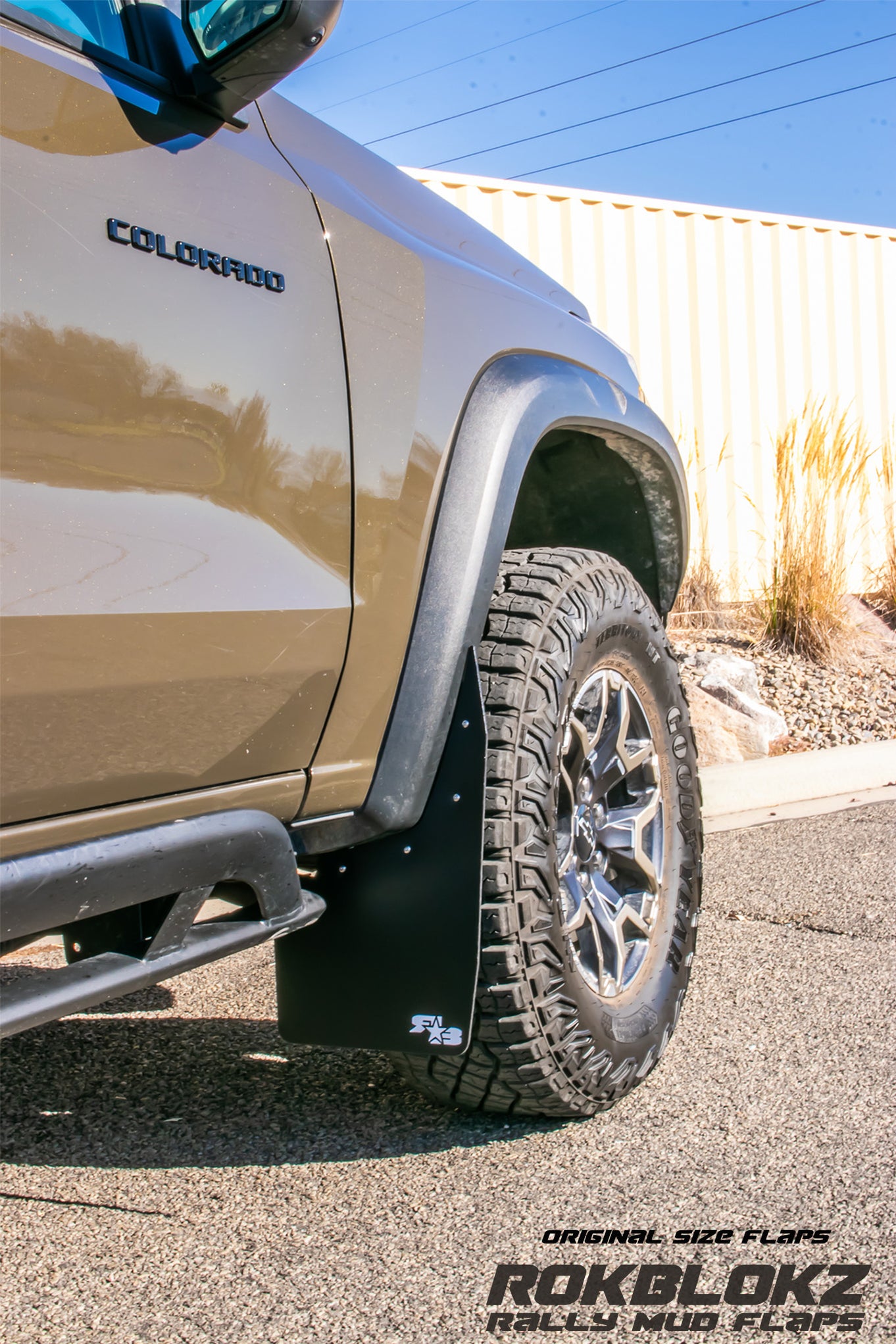 Chevrolet Colorado ZR2 2023+ Mud Flaps — RokBlokz