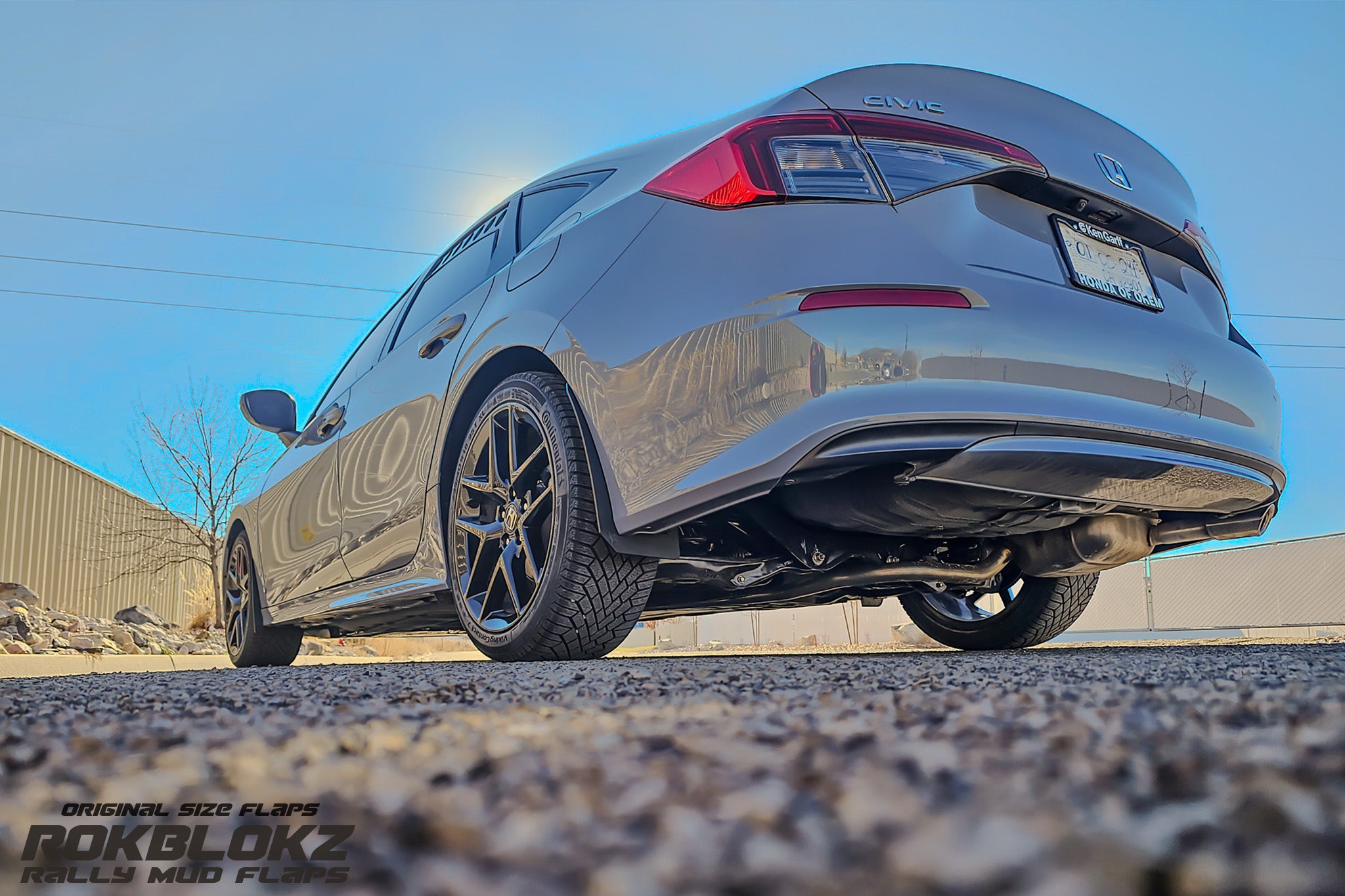 Honda Civic Sedan 2022+ Splash Guards — RokBlokz