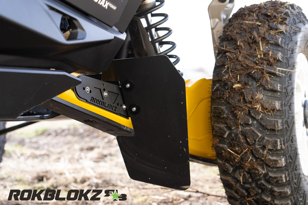 Can-Am Maverick R 2024+ Trailing Arm Guards/Flaps — RokBlokz