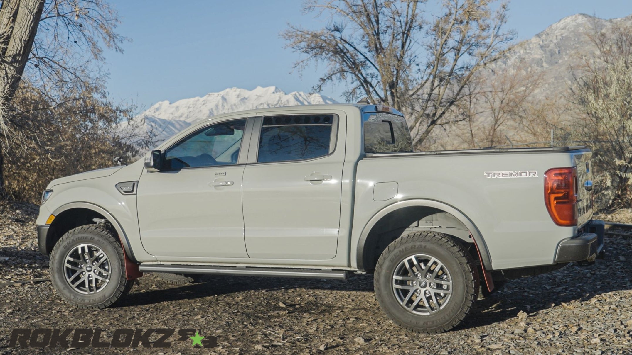 Ford Ranger 2019-2023 Window Vents — RokBlokz