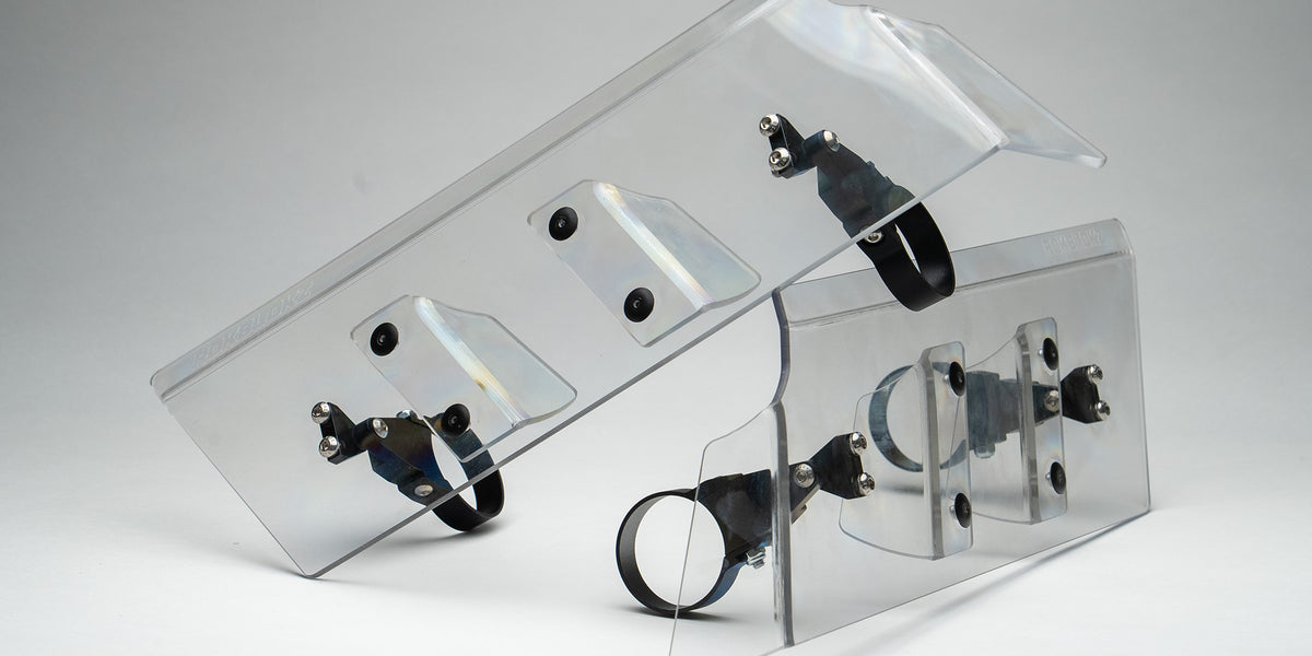 Rokblokz Air Blades - UTV Wind Deflector Kit — RokBlokz