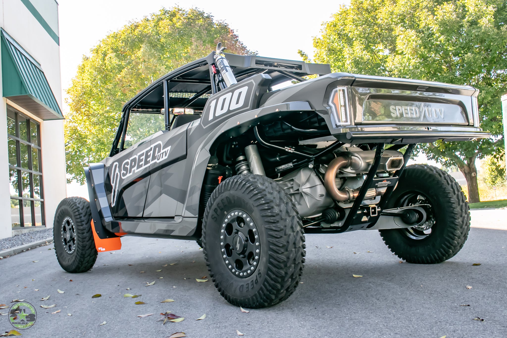 Speed UTV El Jefe 2023+ Fender Flare Extensions/Mud Flaps F&R — RokBlokz