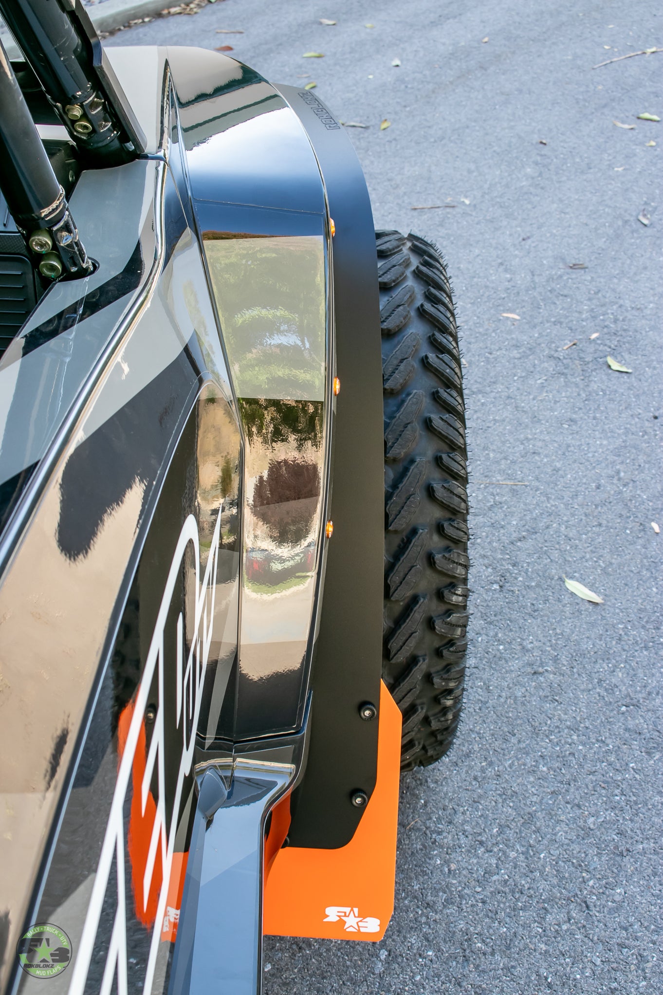 Speed UTV El Jefe 2023+ Fender Flare Extensions/Mud Flaps F&R — RokBlokz
