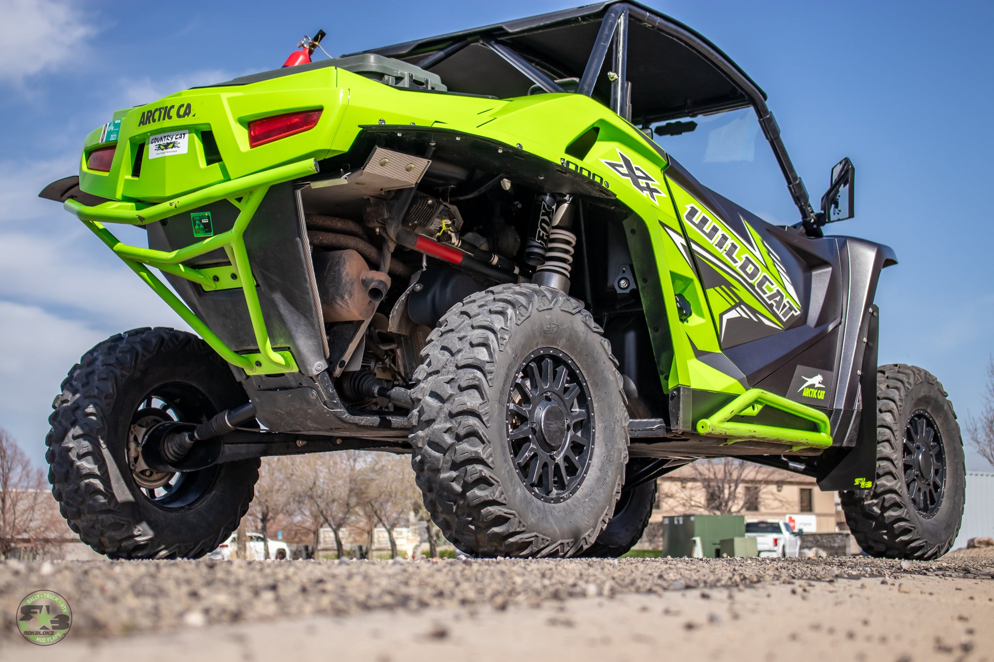 Arctic Cat WILDCAT XX 2018+ Fender Flare Extensions/Mud Flaps F&R ...