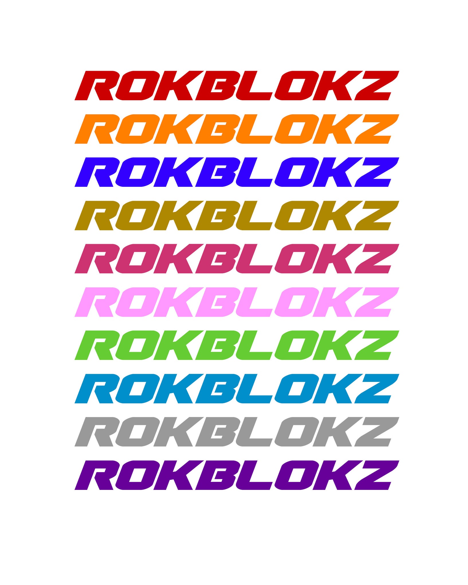 Decals — RokBlokz