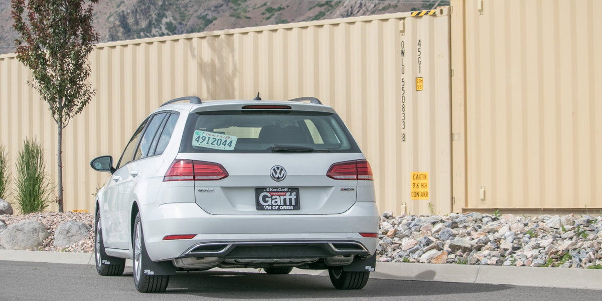 VW MK7, MK7.5 Golf SportWagen Rally Mud Flaps 2015+ — RokBlokz