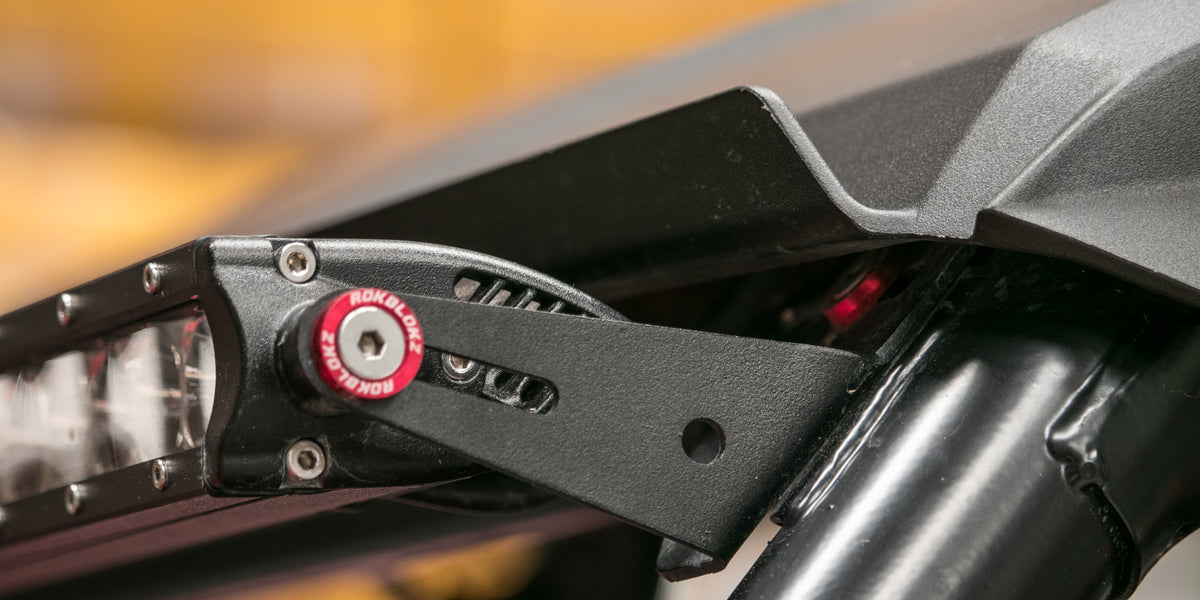 Honda Talon SxS, LED Light Bar Mounts/Brackets — RokBlokz