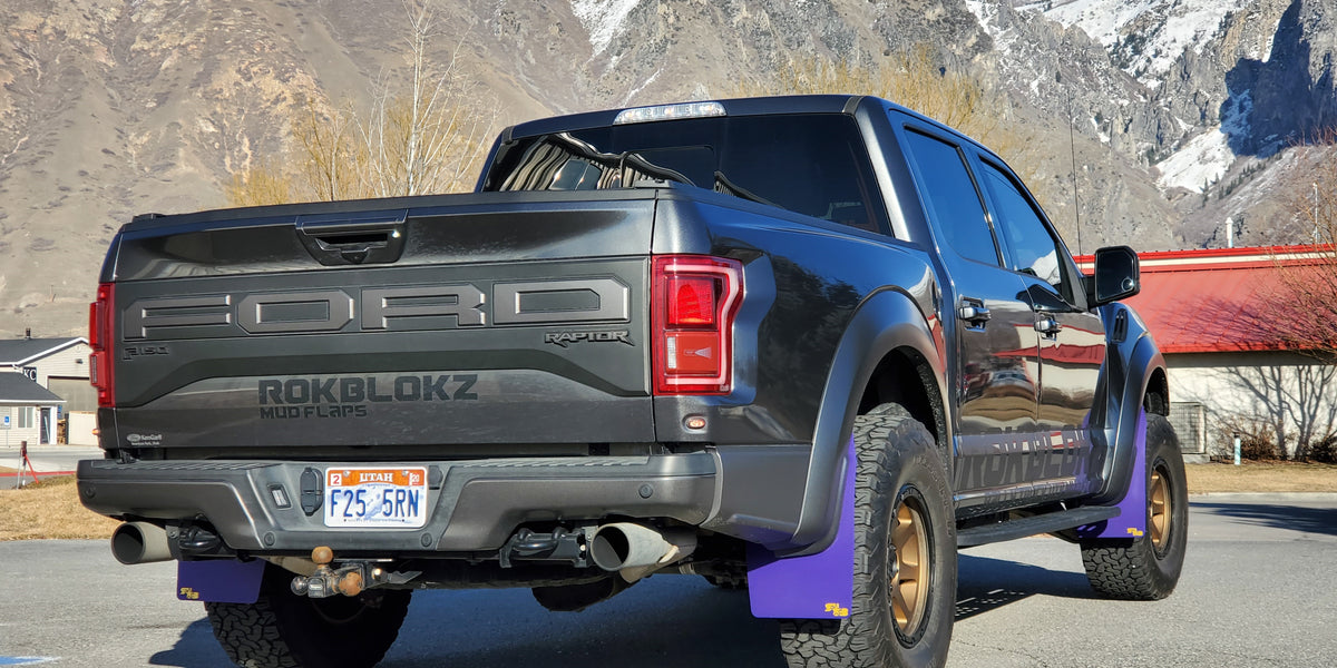 Ford F-150 RAPTOR 2017-2020 Mud Flaps — RokBlokz
