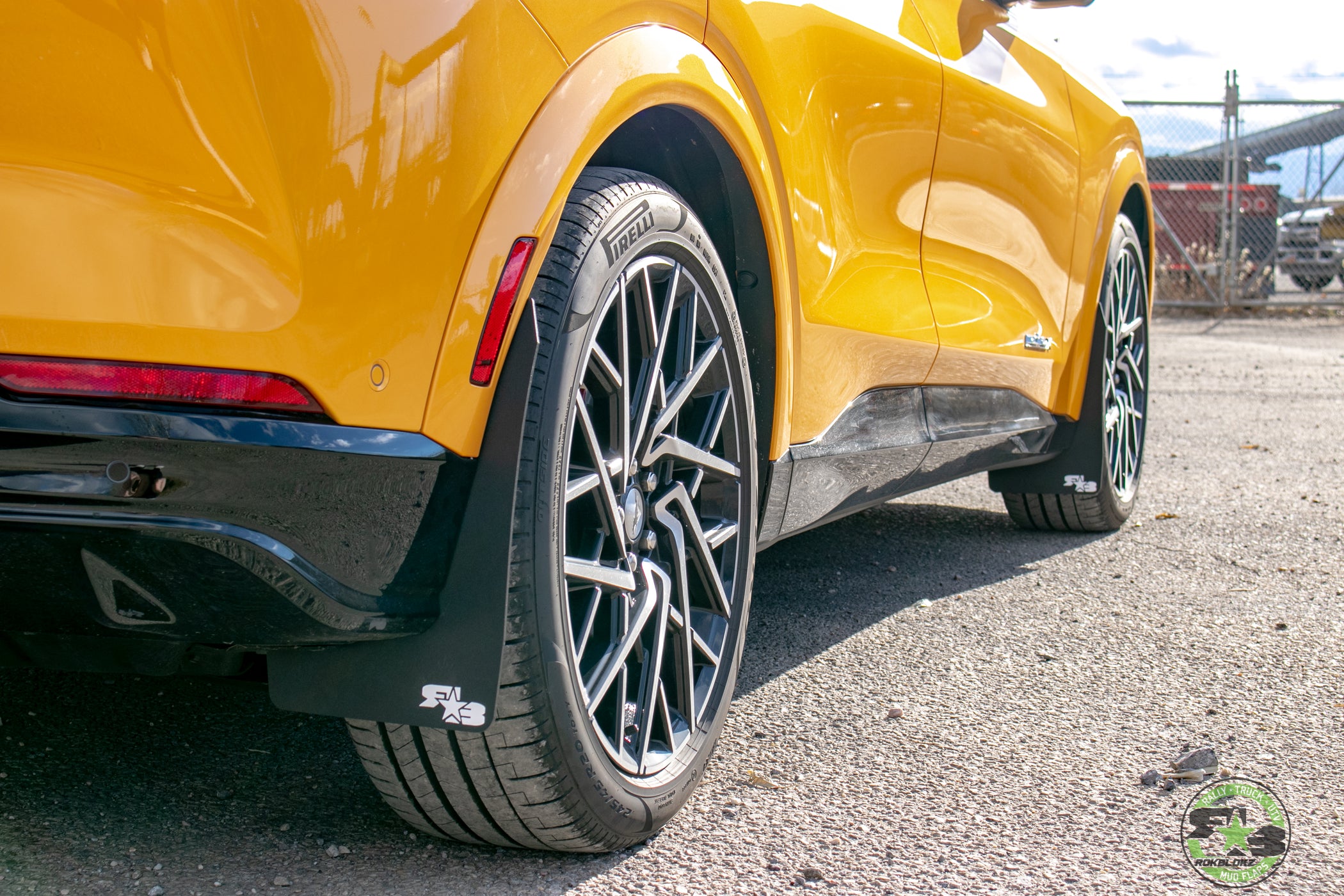 Ford Mustang Mach E 2021+ Mud Flaps — RokBlokz