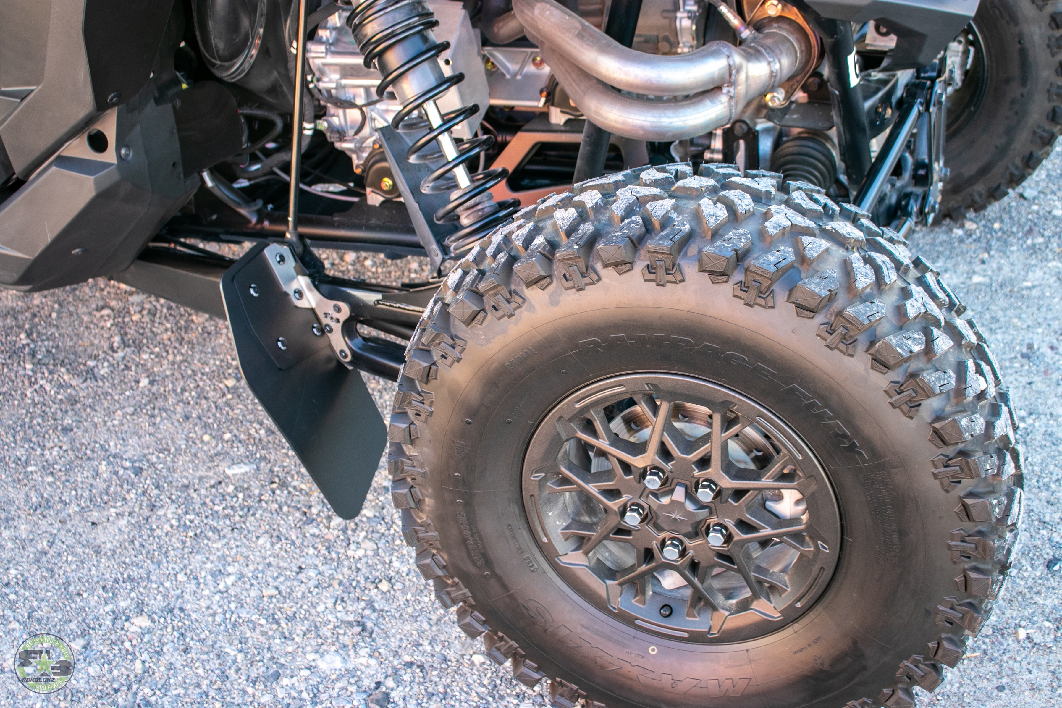 Polaris RZR Pro R 2022+ Trailing Arm Guards/Flaps — RokBlokz