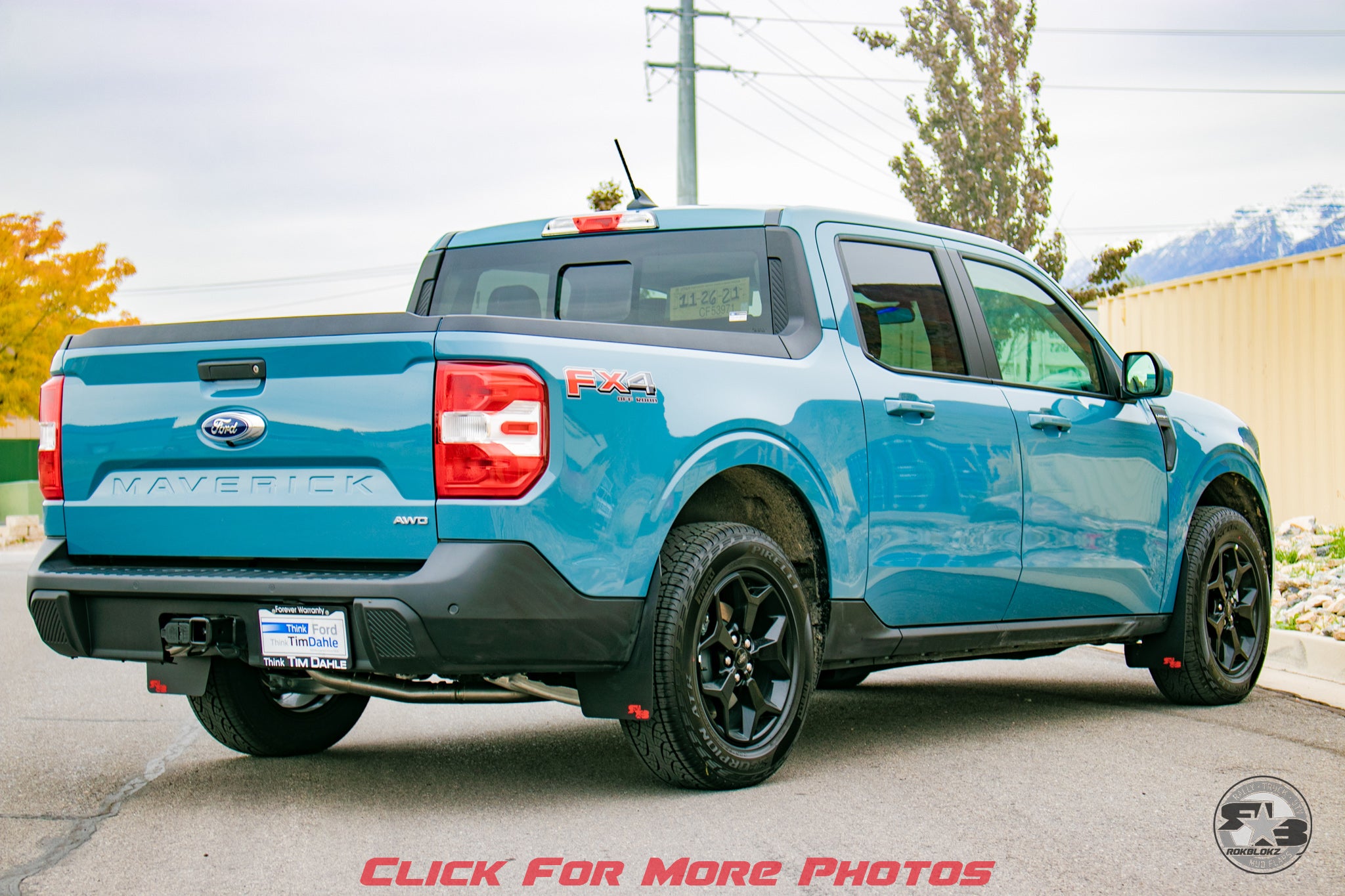Ford Maverick 2022+ Mud Flaps — RokBlokz