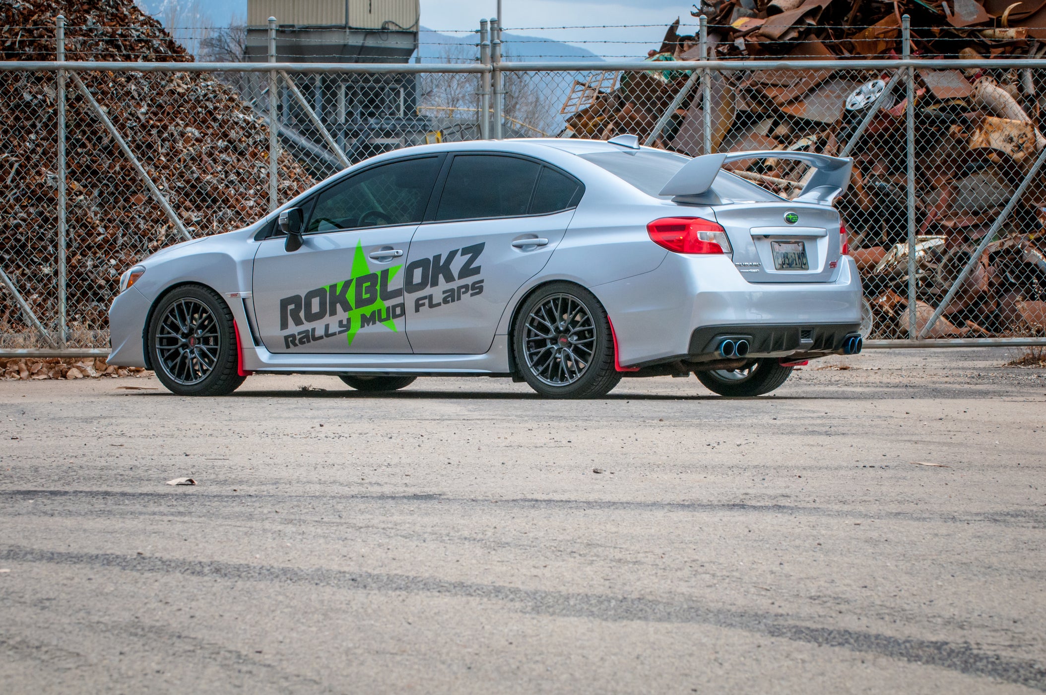 Subaru WRX STI Sedan (VA) 2015-2021 Splash Guards — RokBlokz