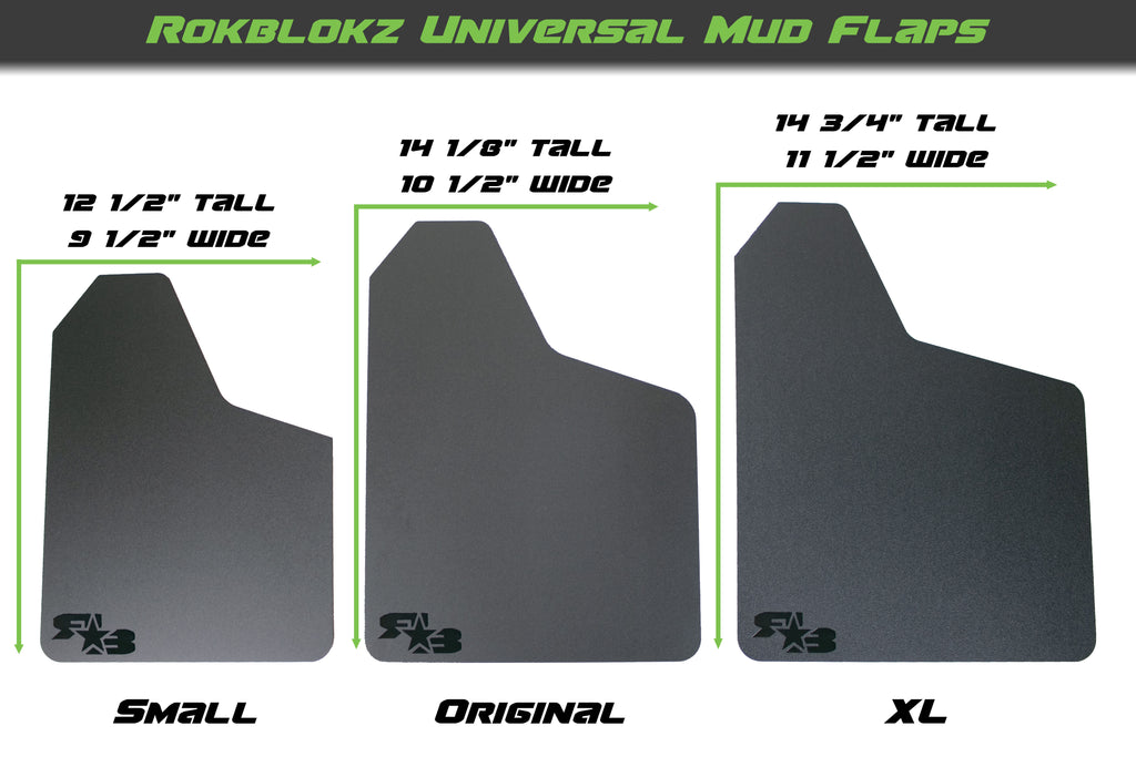 Universal Mud Flaps & Splash Guards — RokBlokz