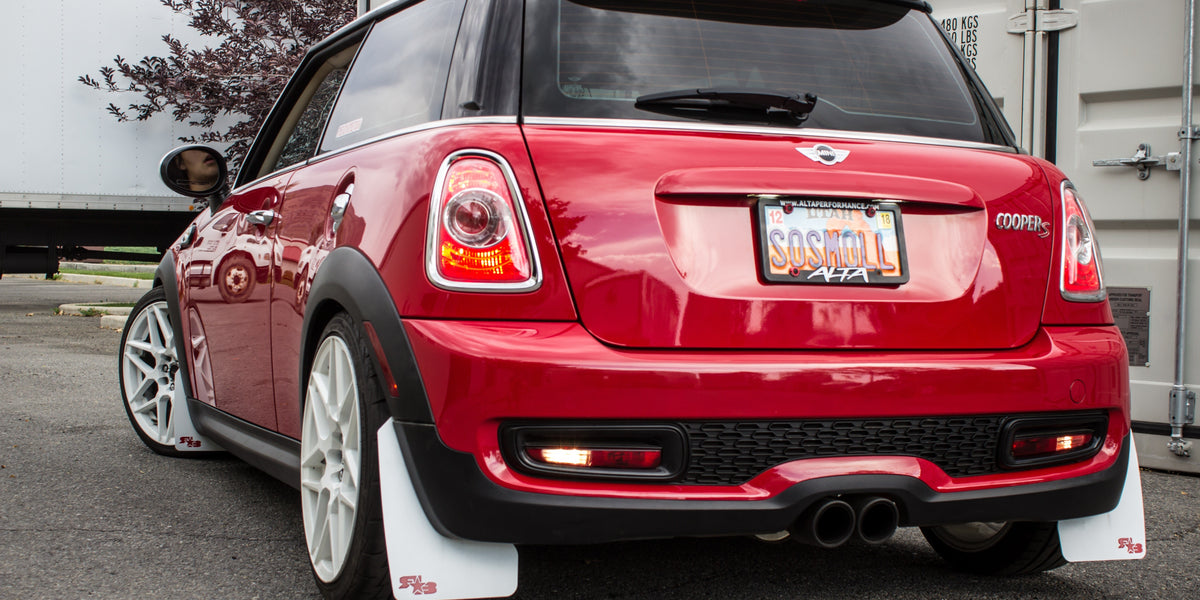 Mini Cooper S (R56) 2008-2014 Rally Mud Flaps — RokBlokz