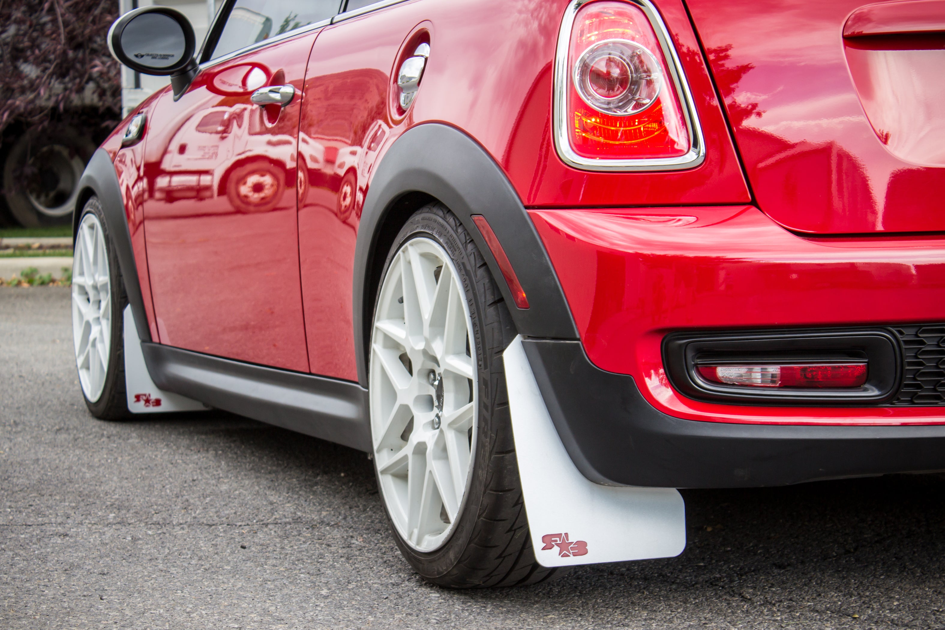 Mini Cooper S (R56) 2008-2014 Rally Mud Flaps — RokBlokz