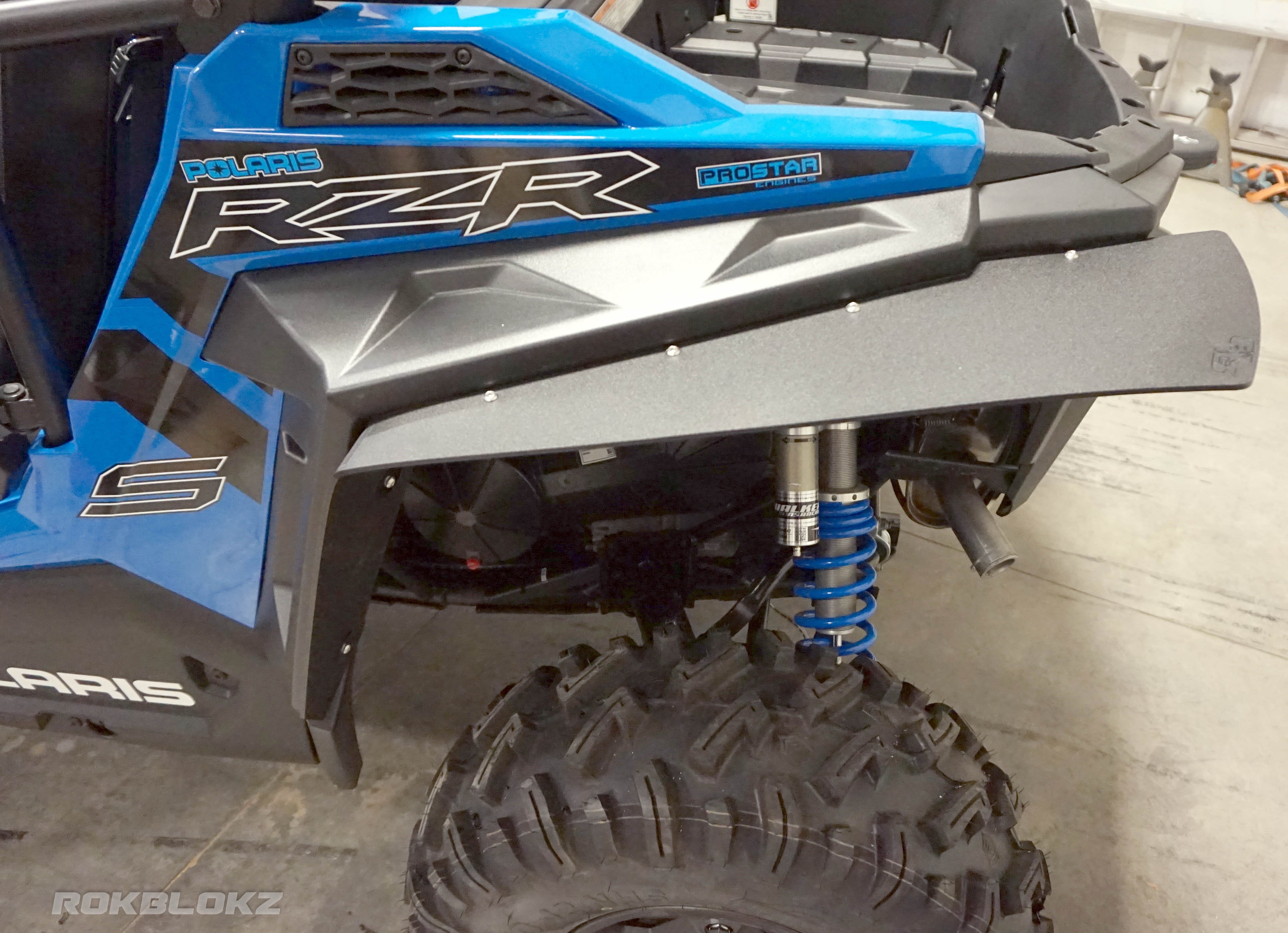 Polaris RZR S 900 & RZR S 1000 2015-2019 Mud Flaps / Fender Extensions ...